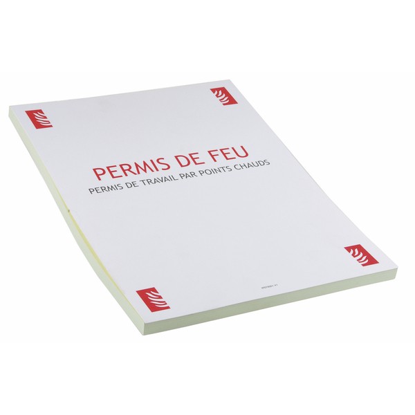 904353 - Expertbynet : Formulaire "permis de feu" format A4 - DIFF